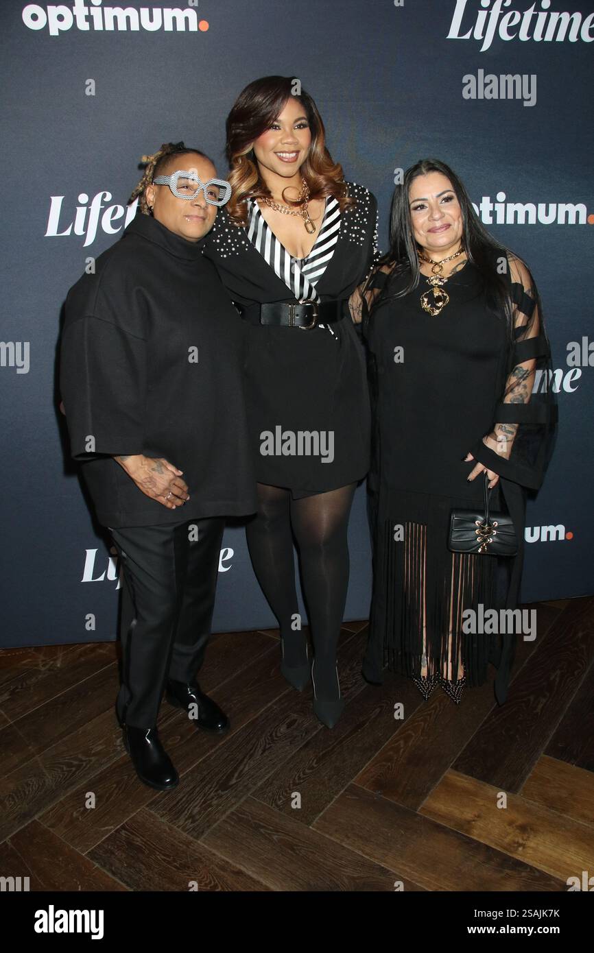 January 29, 2025 Tracy 'Twinkie" Byrd, Lisa Velez, Tailah Breon attend ...