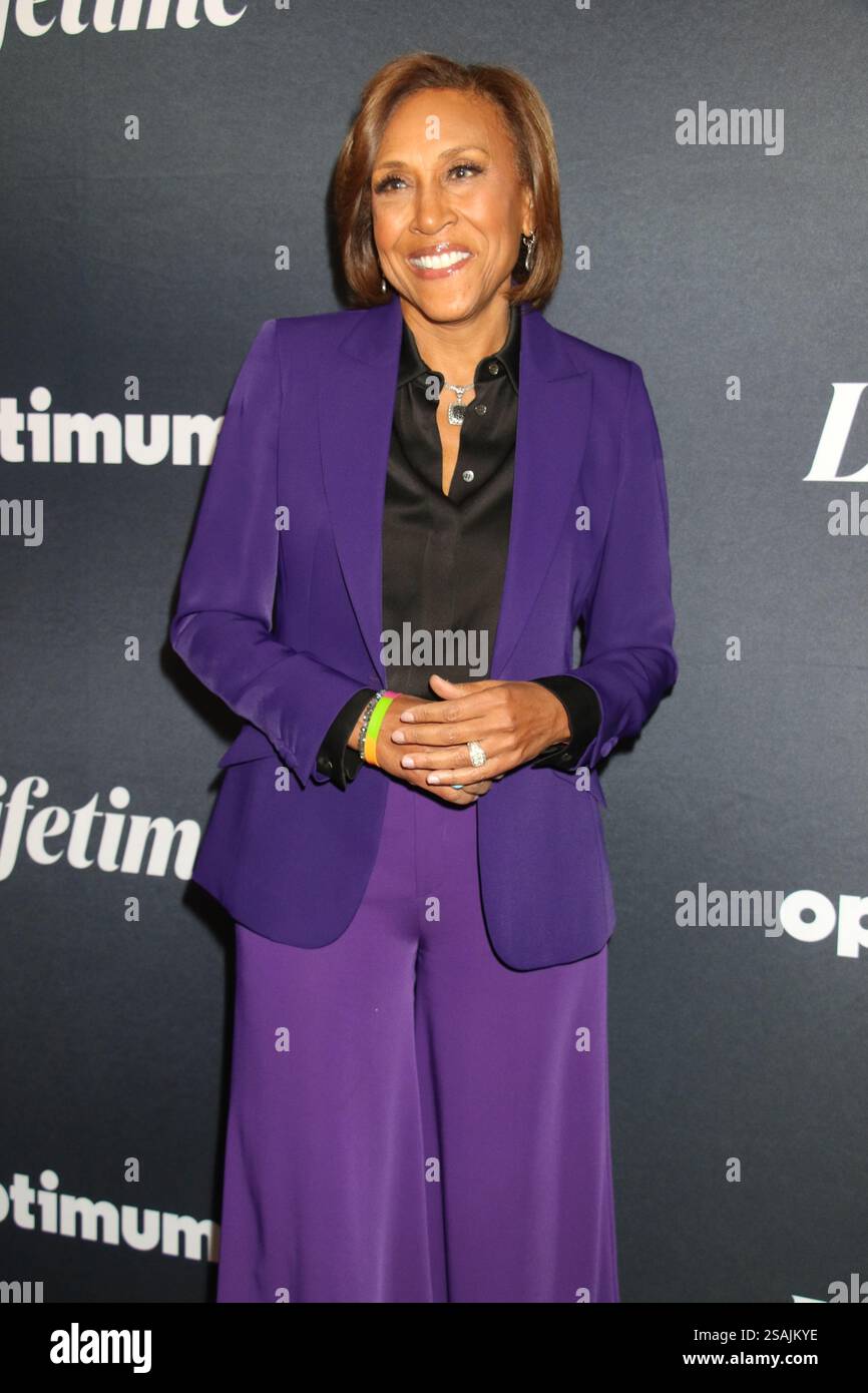 January 29, 2025 Robin Roberts attend Voices of a Lifetime Celebrating ...