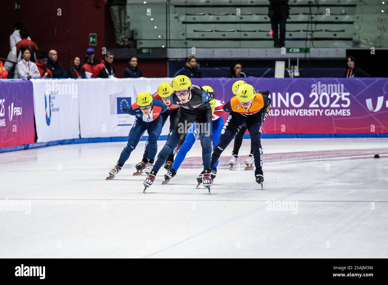 Noah Frederick Troppe of USA during the Short Track Speed Skating Men's ...