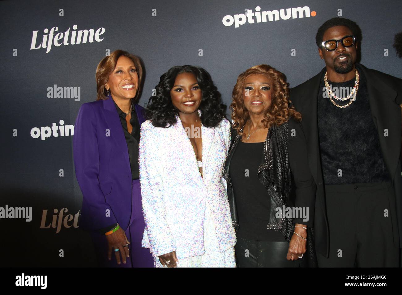 January 29, 2025 Robin Roberts, Joaquina Kalukango, Gloria Gaynor, Lance Gross attend Voices of ...
