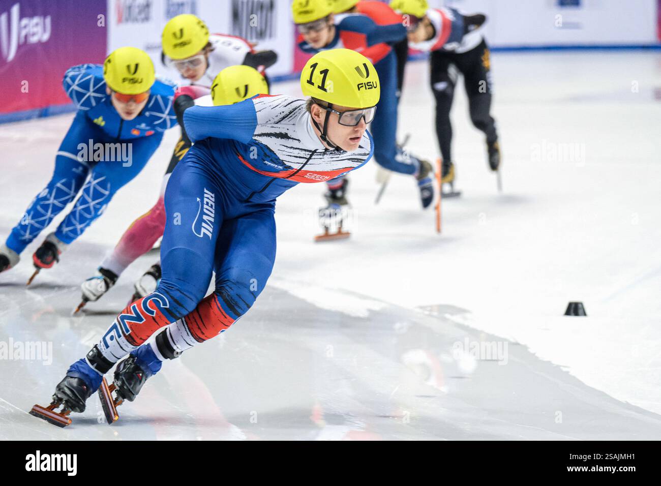 Turin, Italy. 21st Jan, 2025. Radek Fajkus of Czech Republic during the ...