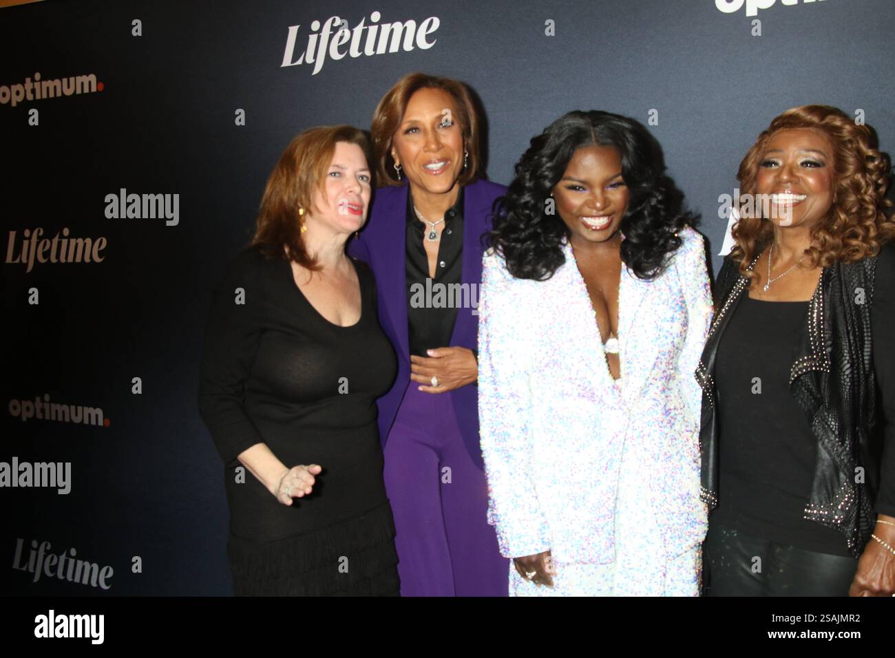January 29, 2025 Elaine Frontain Bryant, Robin Roberts, Joaquina ...