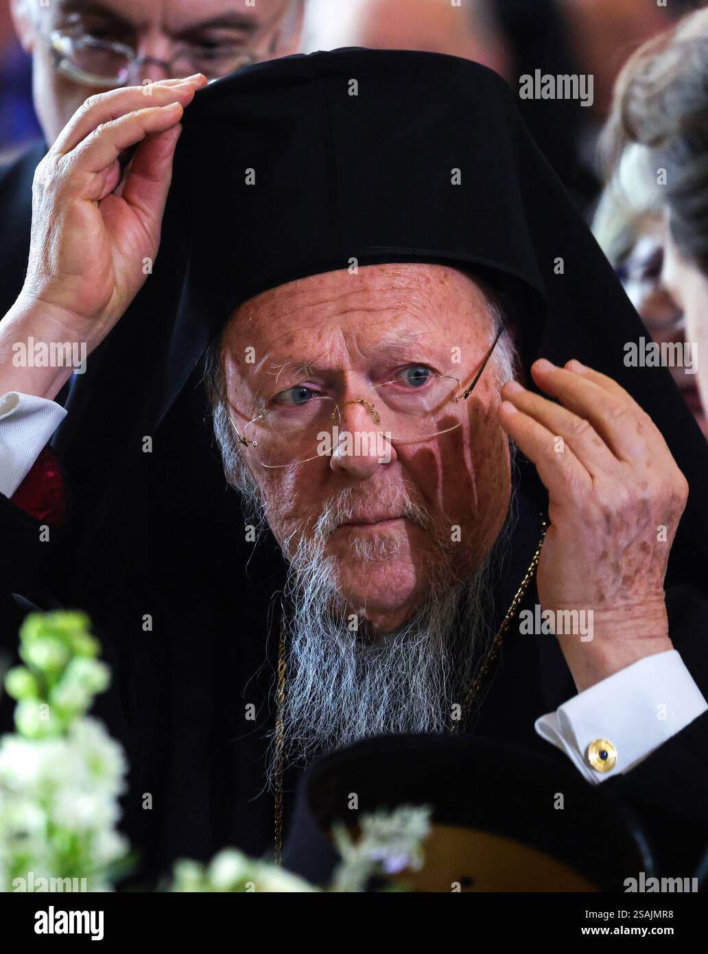 Tirana, Tirana, Albania. 30th Jan, 2025. Ecumenical Patriarch ...