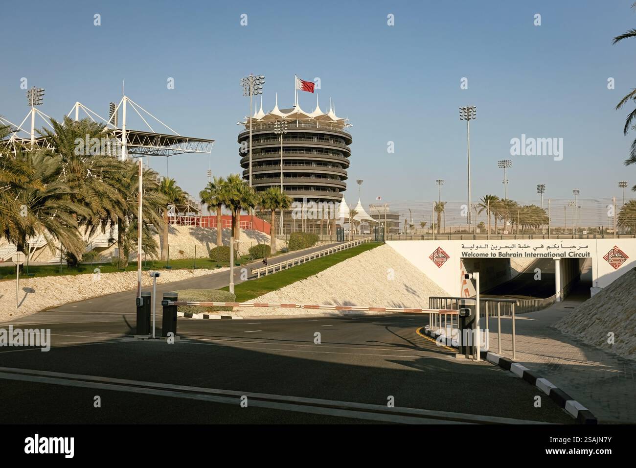 Bahrain International Circuit staduim and infrastructure in Manama ...