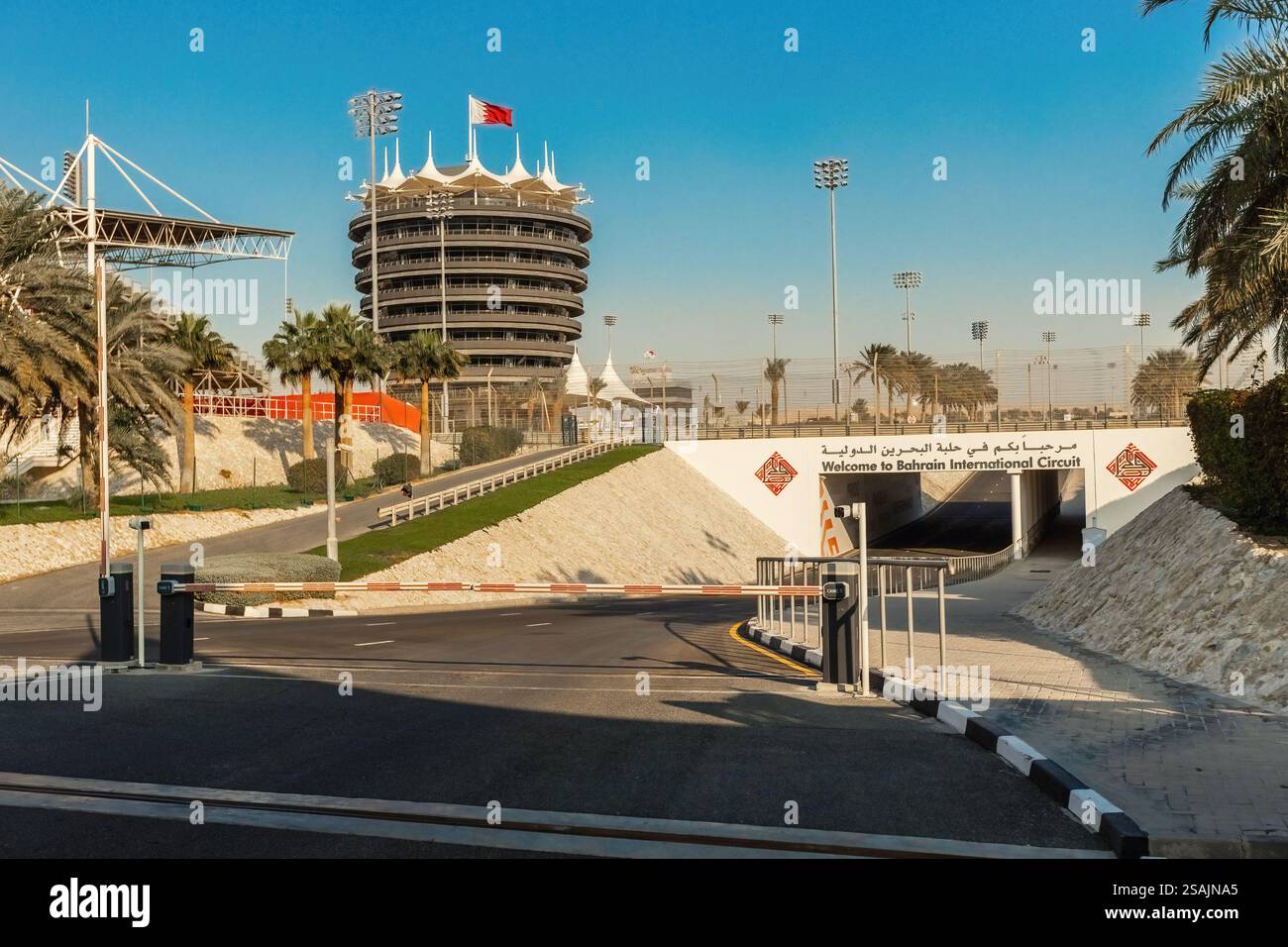 Bahrain International Circuit staduim and infrastructure in Manama ...