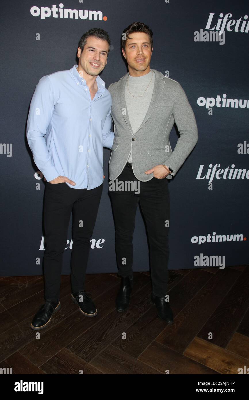 January 29, 2025 Gio Benitez and Tommy DiDario attend Voices of a ...