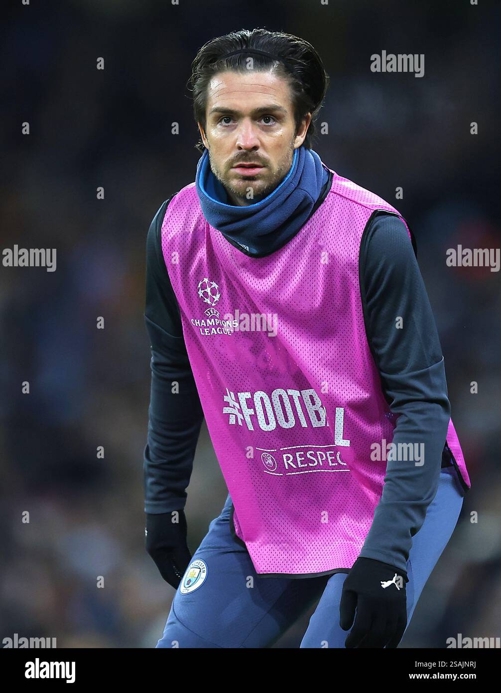 Jack Grealish of Manchester City during Manchester City and Club Brugge ...