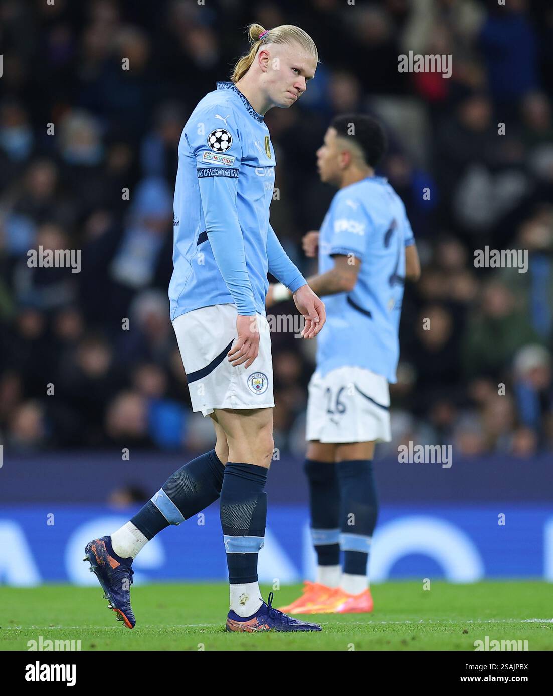 Erling Haaland of Manchester City during Manchester City and Club ...