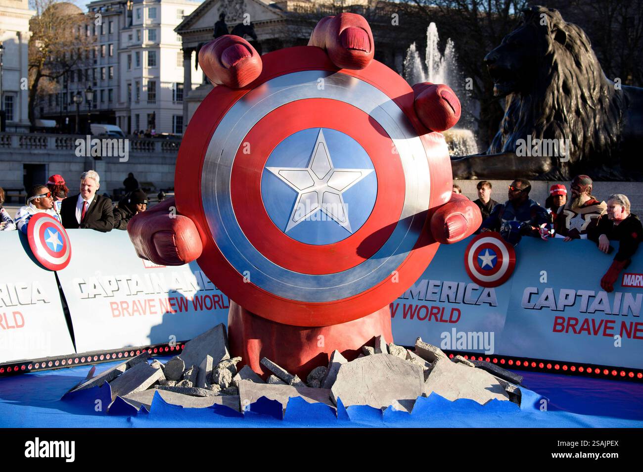 Photocall zum Kinofilm Captain America: Brave New World auf dem ...