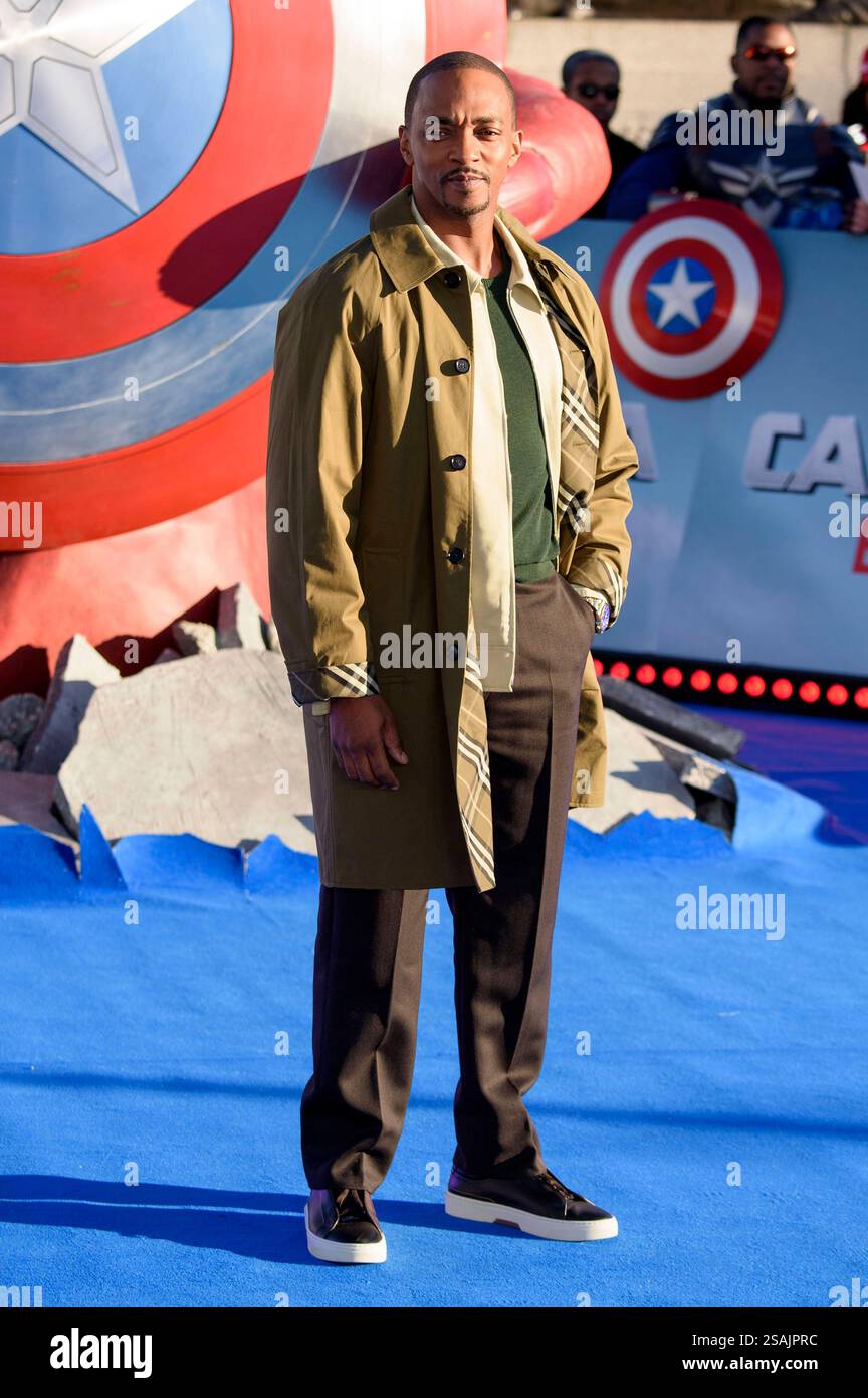 Anthony Mackie beim Photocall zum Kinofilm Captain America: Brave New ...