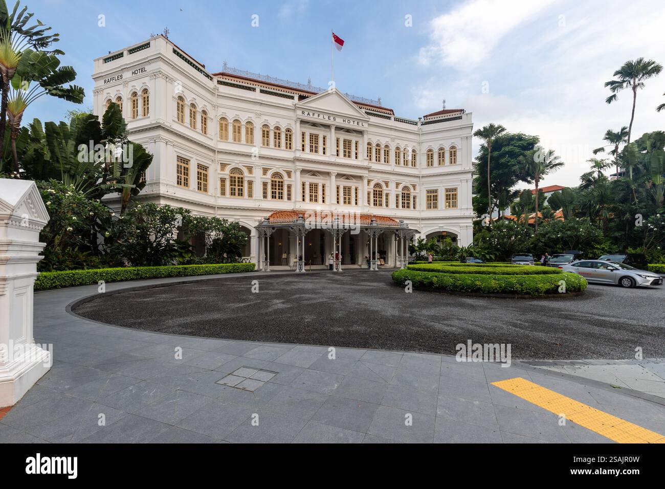 Raffles in Singapore is a historic luxury hotel and established by ...