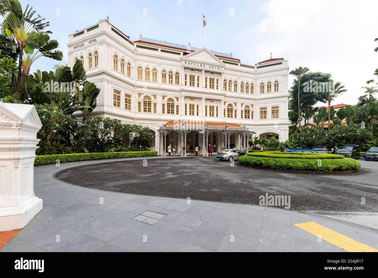 Raffles in Singapore is a historic luxury hotel and established by ...