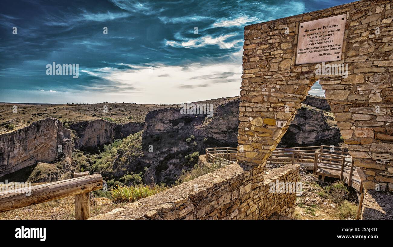 Viewpoint of Pelegrina, Félix Rodriguez de la Fuente Tribute, Barranco ...