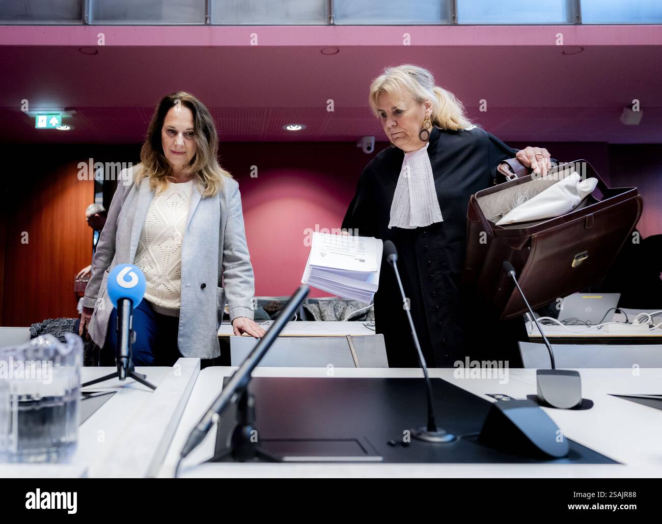 LELYSTAD - Former WNL presenter Margreet Spijker in court ahead of ...