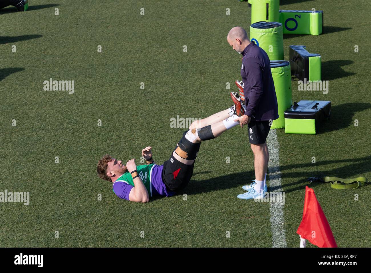 Girona, Spain, 30th January 2025 - Ollie Chessum training at England ...