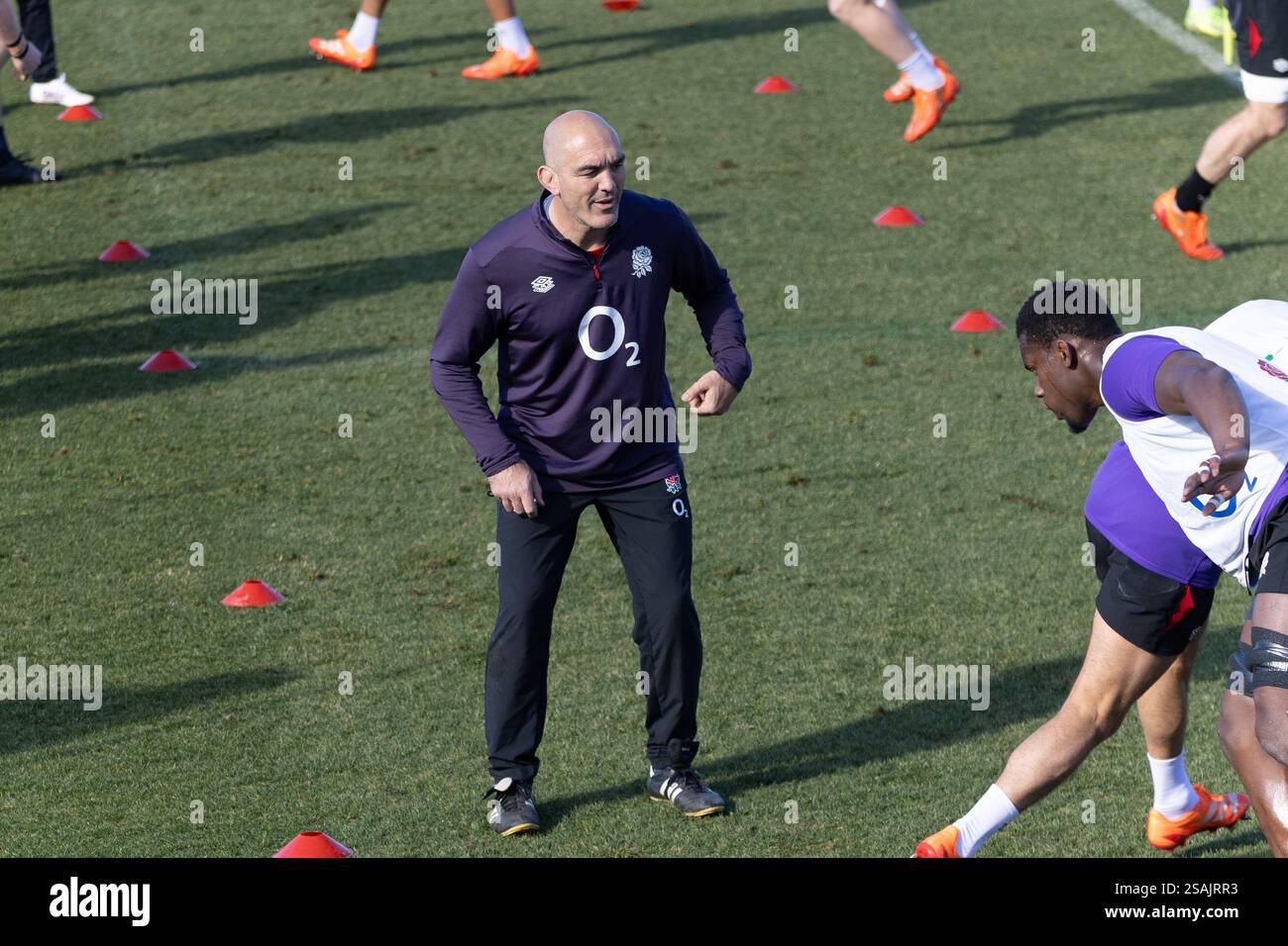 Girona, Spain, 30th January 2025 - Joe El-Abd , defence coach, at ...