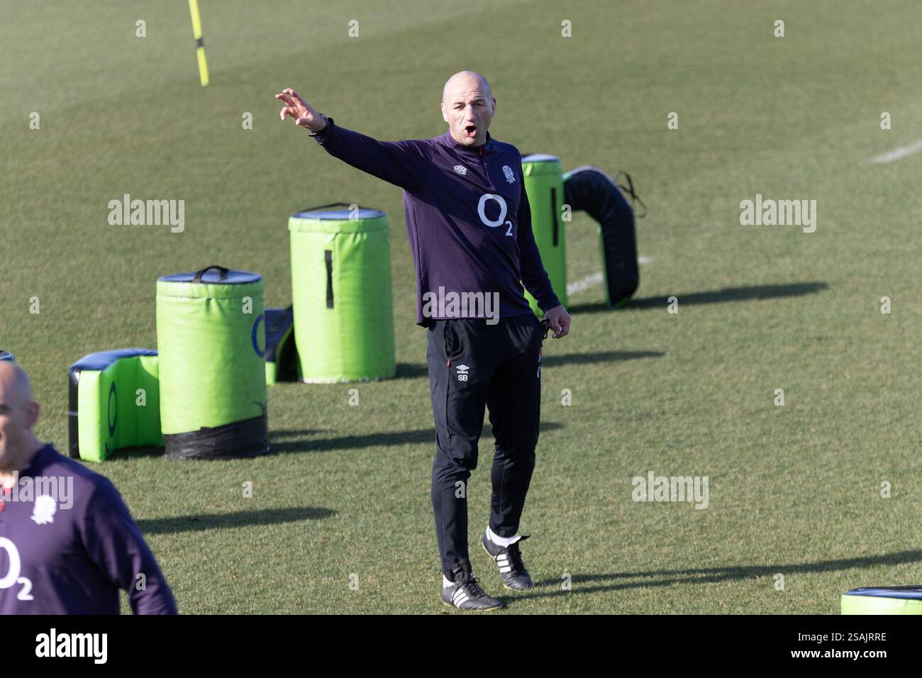 Girona, Spain, 30th January 2025 - Steve Borthwick coaching at England ...