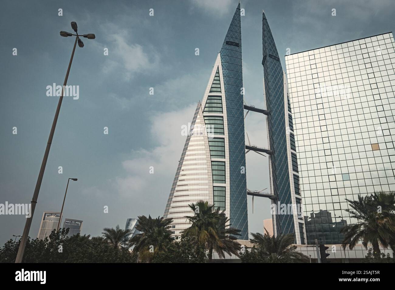 Bahrain World Trade center building in Manama Bahrain Stock Photo - Alamy