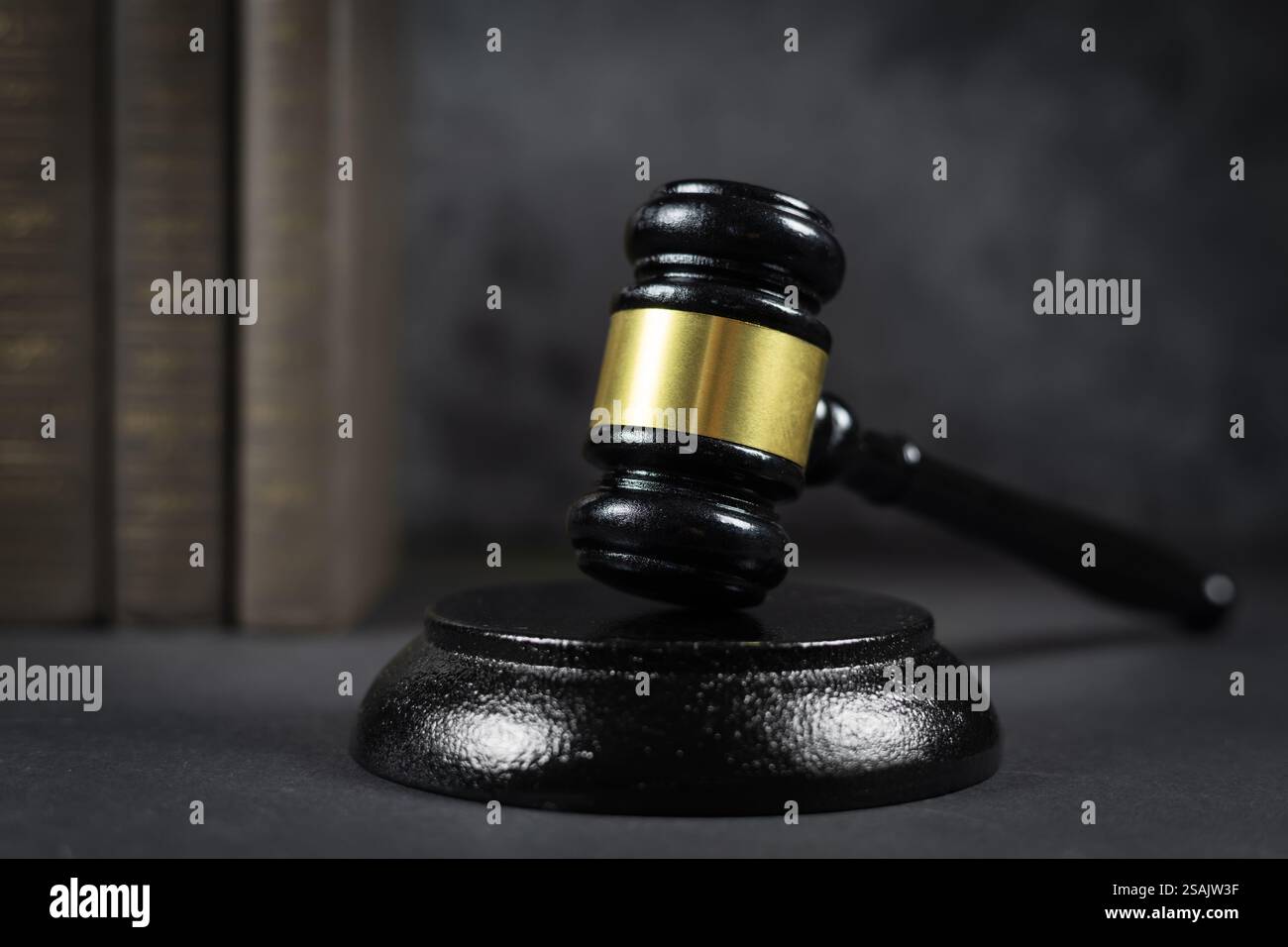Lawyer or judge's hammer in court The auction hammer is on the woo ...