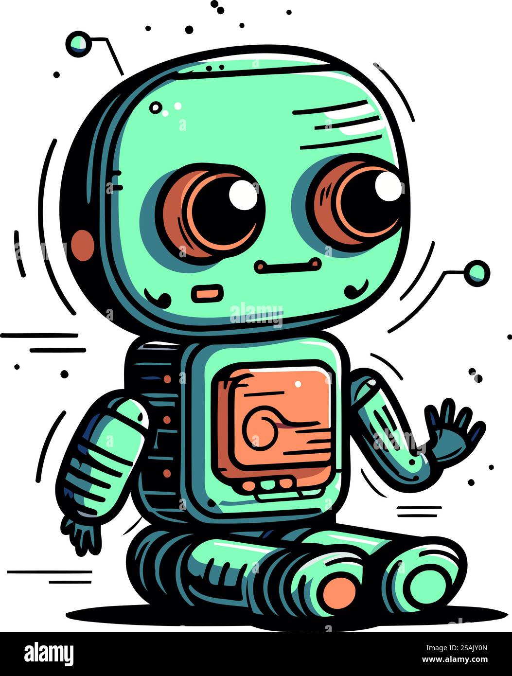 Humanoid robot cyborg in Cut Out Stock Images & Pictures - Alamy