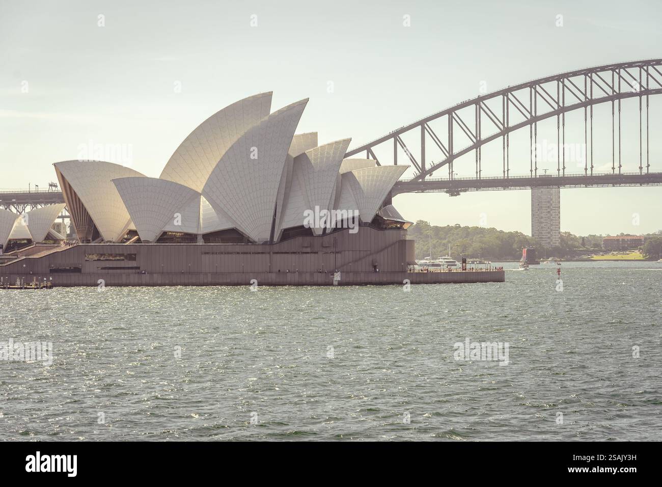 Sydney, NSW, Australia - Famous Opera House building next the Harbour ...
