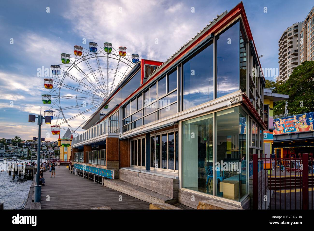 Sydney, NSW, Australia - Luna Park Ferris wheel Stock Photo - Alamy