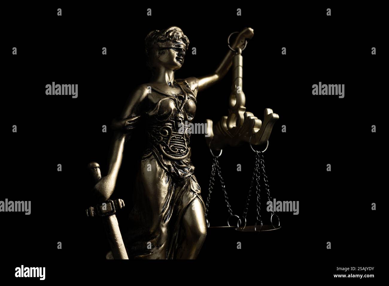 statue of god Themis Lady Justice is used as symbol of justice within ...
