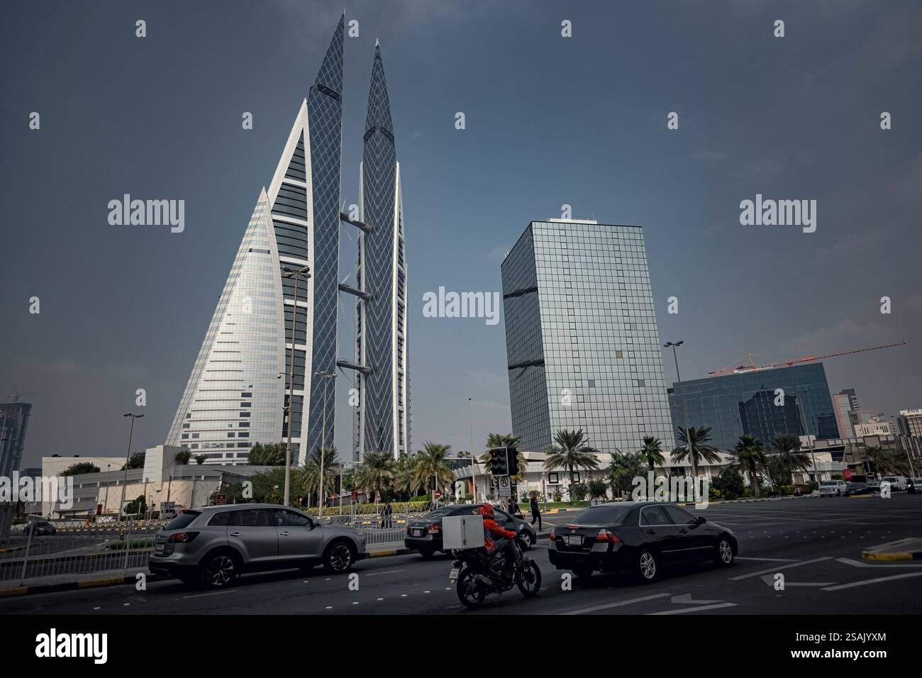 Bahrain World Trade center building in Manama Bahrain Stock Photo - Alamy