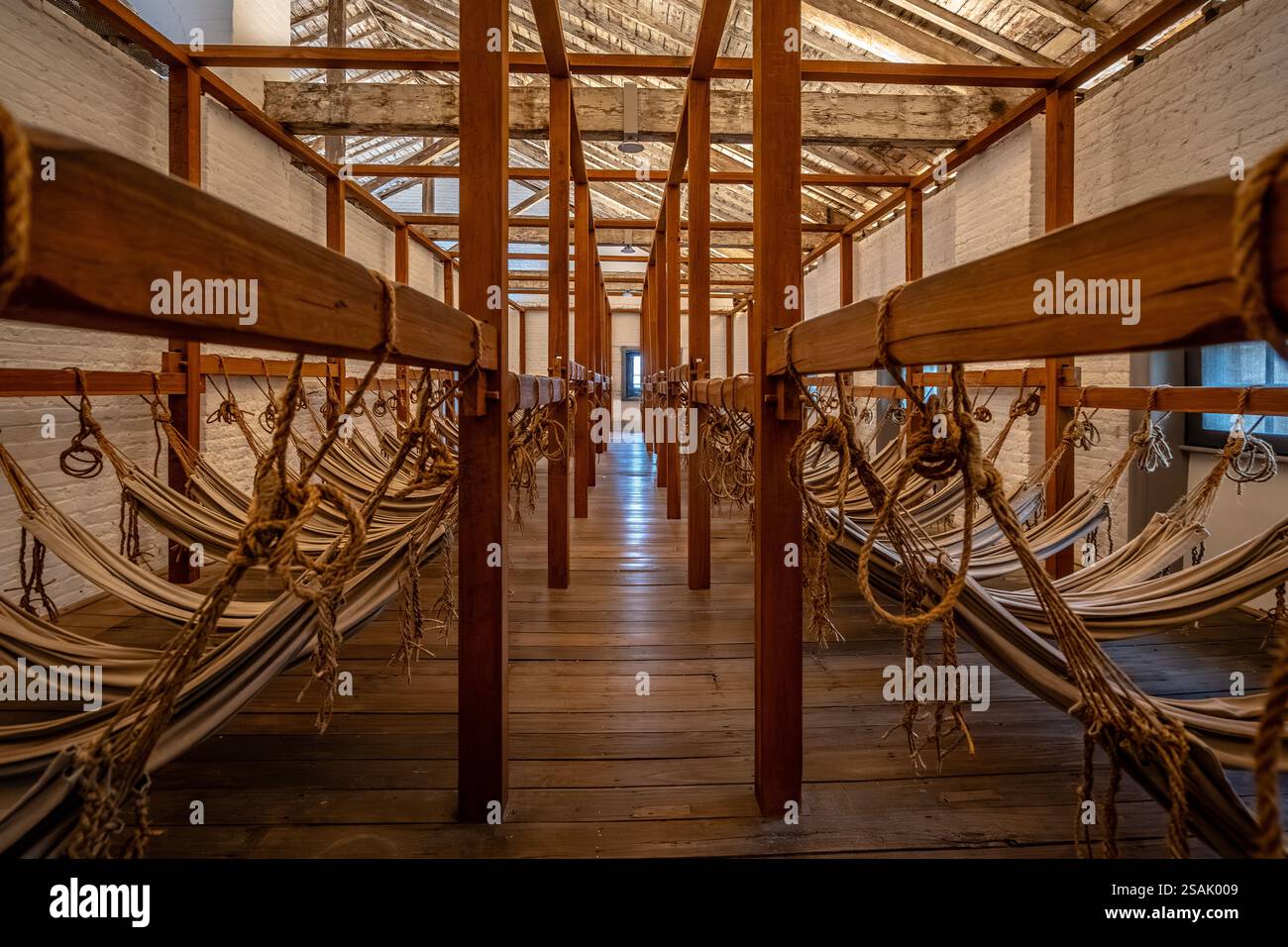 Sydney, NSW, Australia - Historical Hyde Park Barracks interior Stock ...