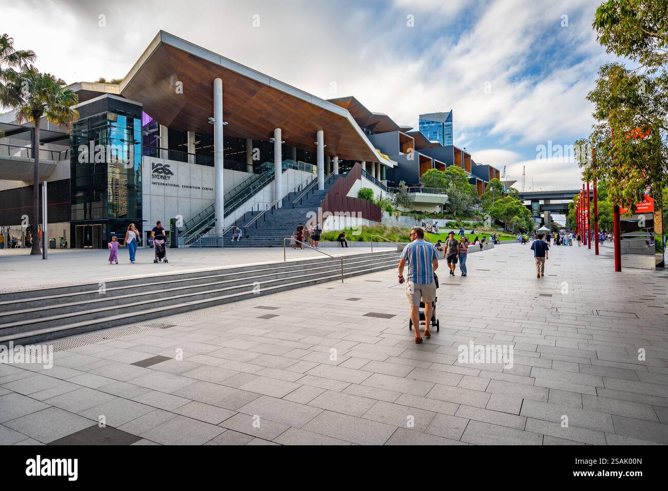 Sydney, NSW, Australia - ICC Sydney Exhibition centre building Stock ...