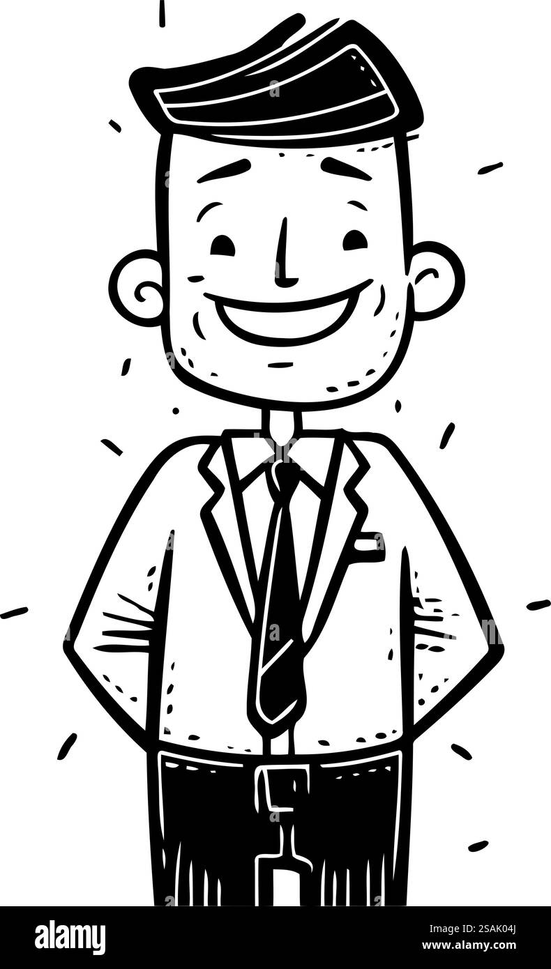 Black man in white suit Stock Vector Images - Alamy