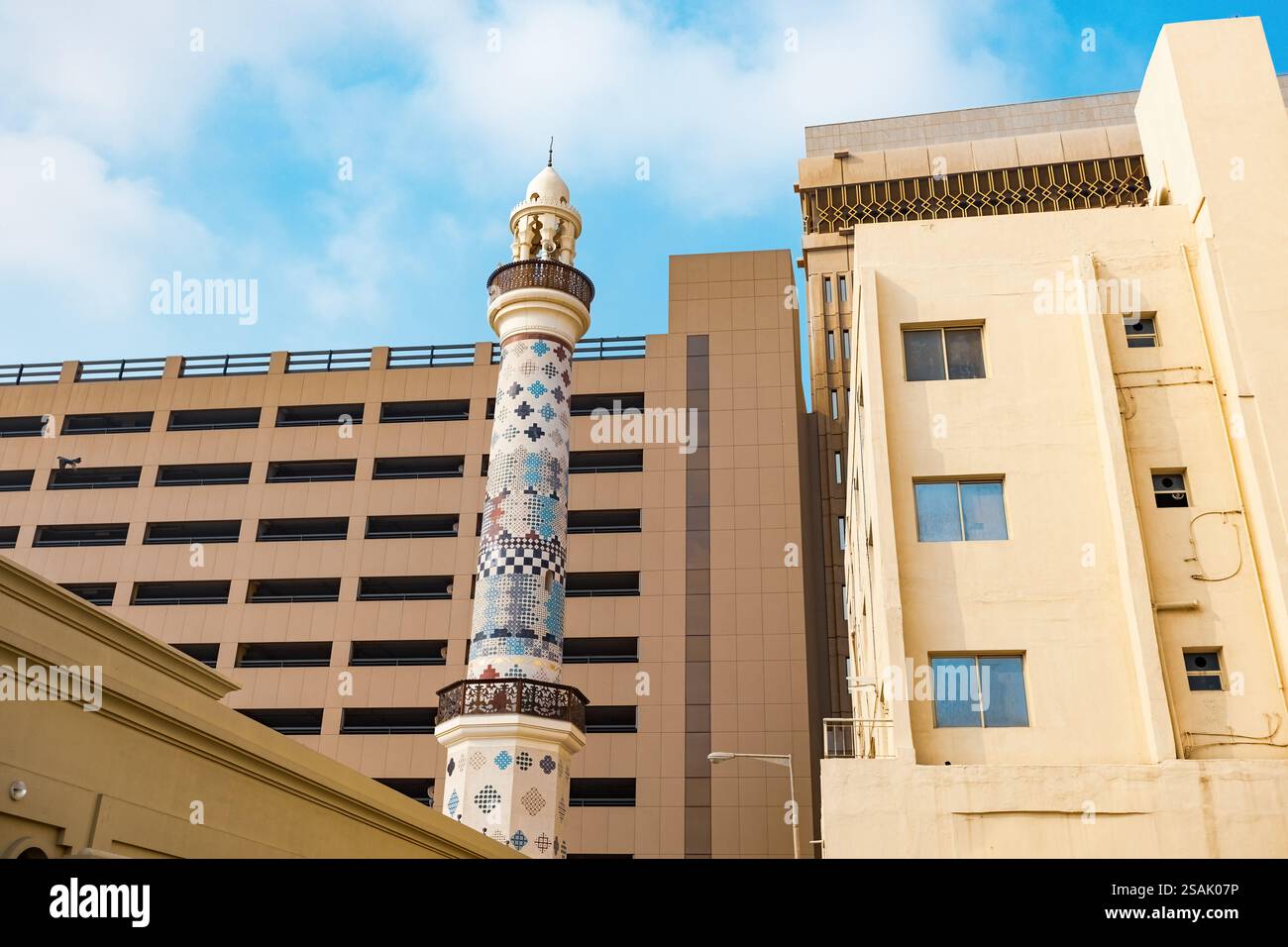 Masjid Fareej Al Fadhel mosque building in Manama Bahrain Stock Photo ...