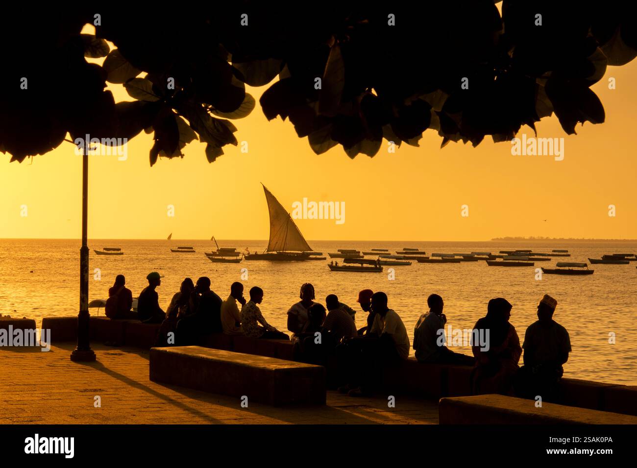 Forodhani sunset hi-res stock photography and images - Alamy
