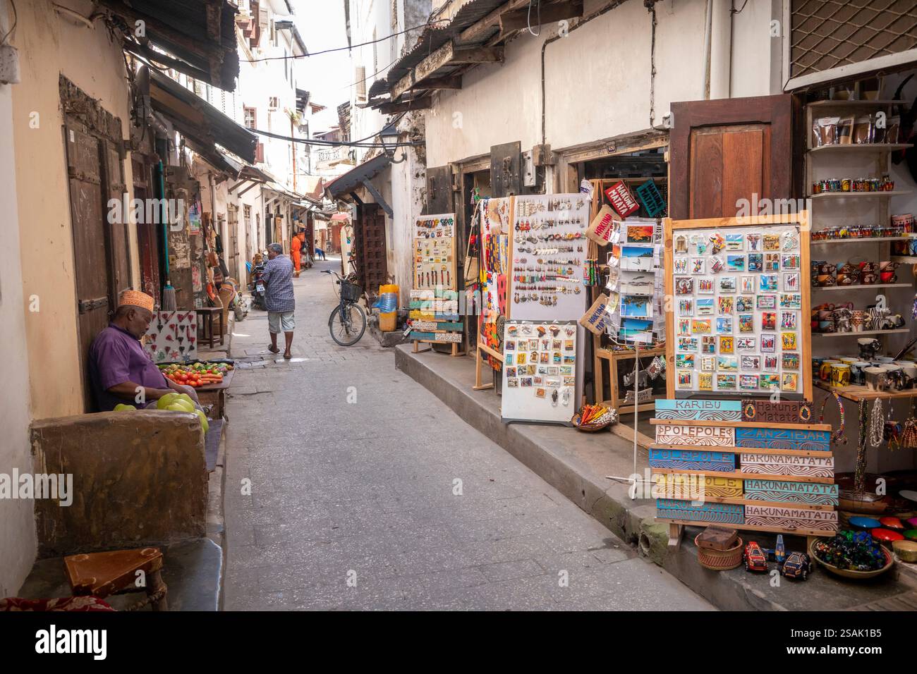 Africa Tanzania, Zanzibar, Stonetown, old town, Conservation Area, Sojo ...