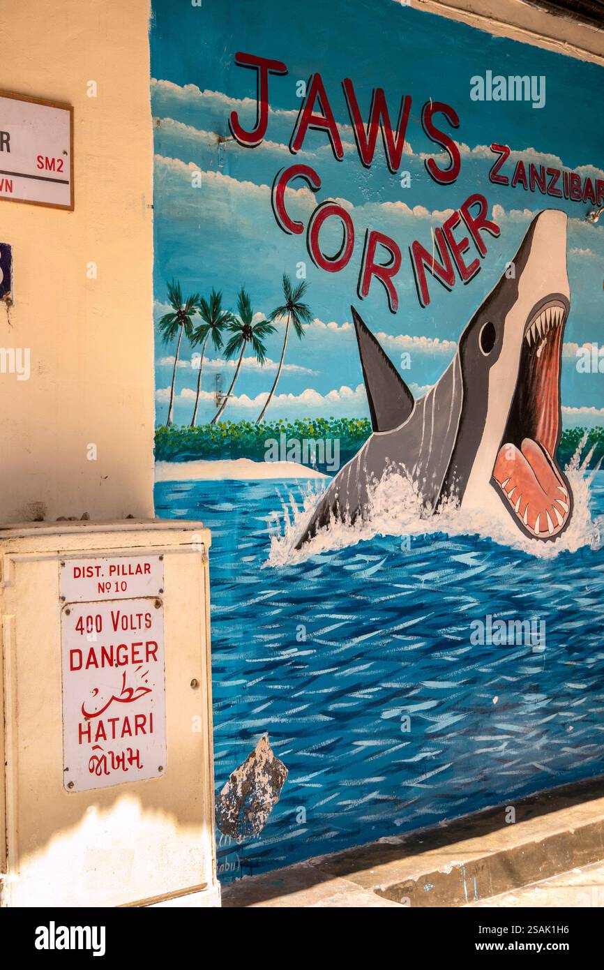 Africa, Tanzania, Zanzibar, Stonetown, old town, Conservation Area ...