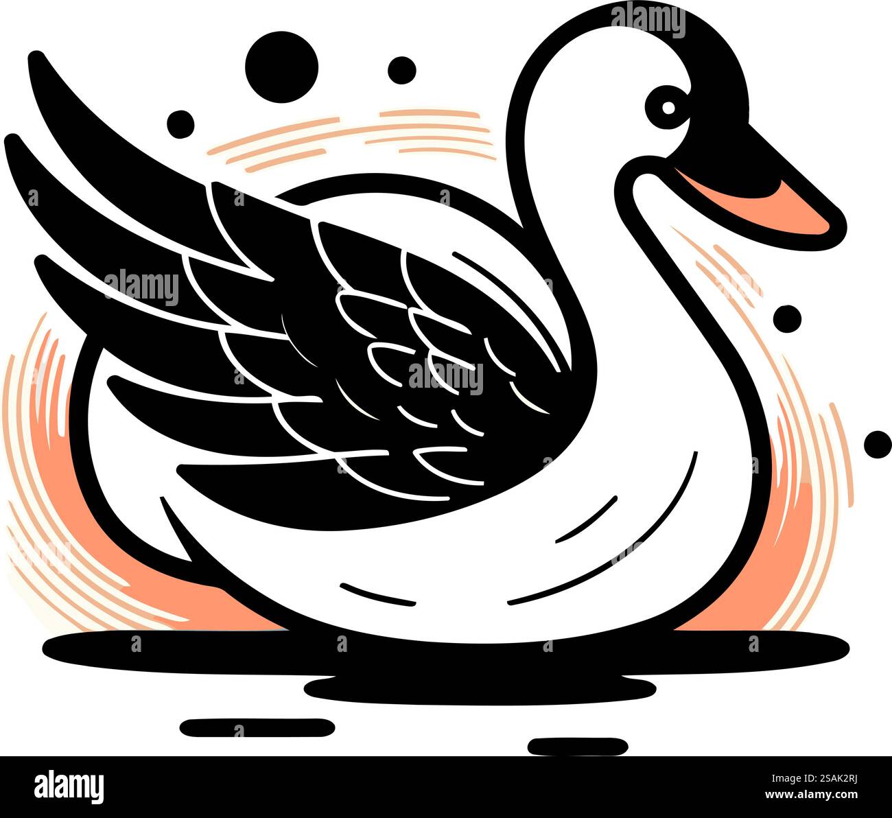 Logo emblem on the Stock Vector Images - Alamy