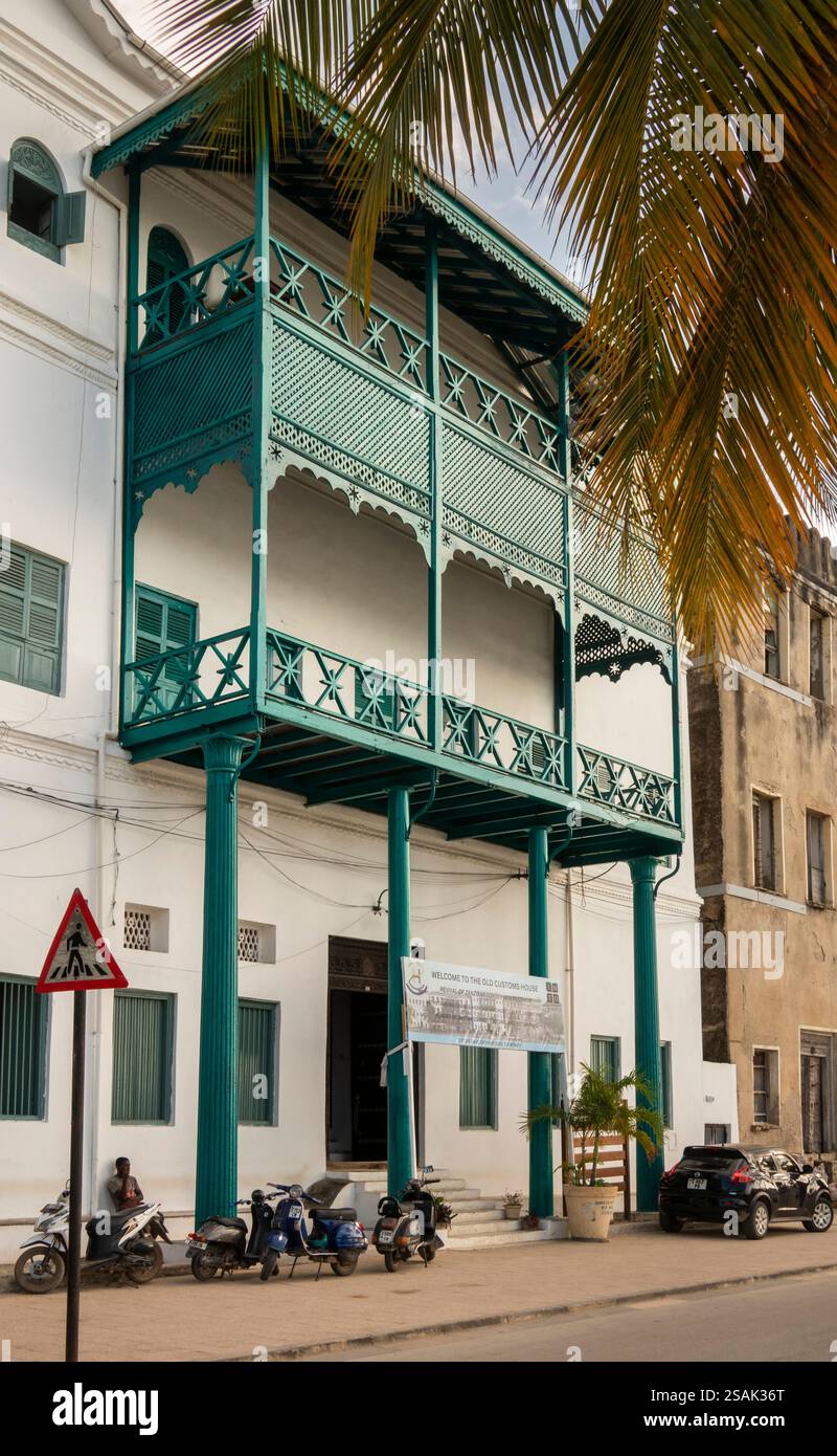 Africa Tanzania, Zanzibar, Stonetown, Mizingani Road, seafront, old ...