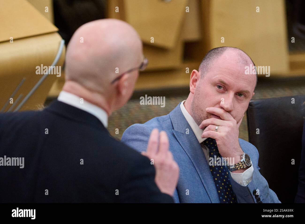 Edinburgh Scotland, UK 30 January 2025. Cabinet Secretary for Health ...