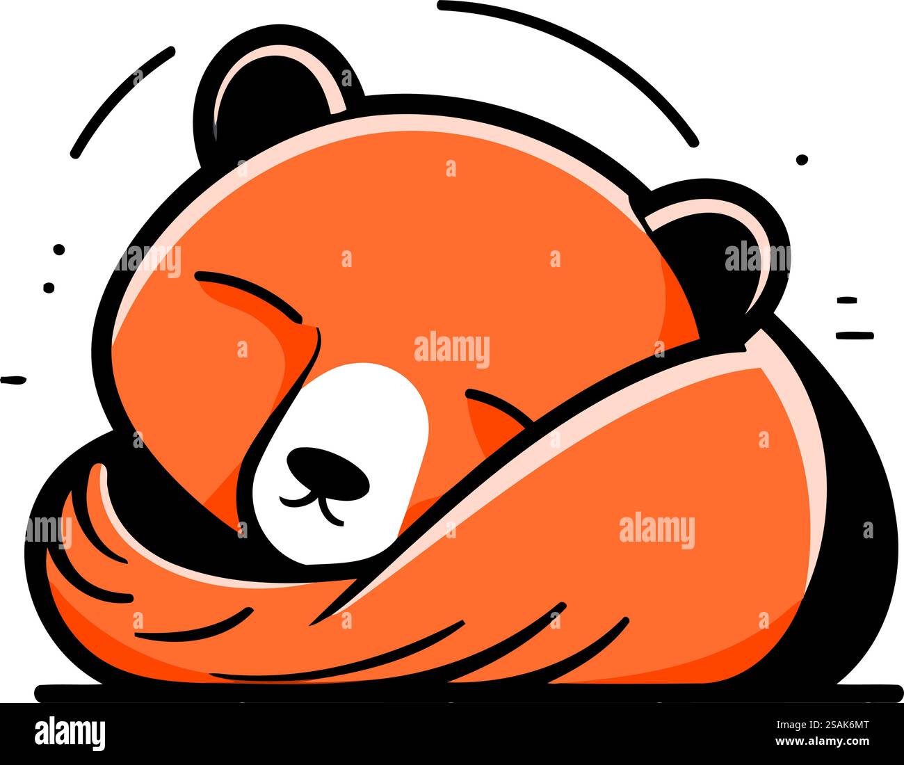 Panda sleeping on pillow hi-res stock photography and images - Alamy