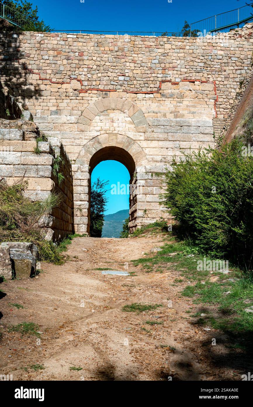 Porta Rosa, Velia Stock Photo - Alamy
