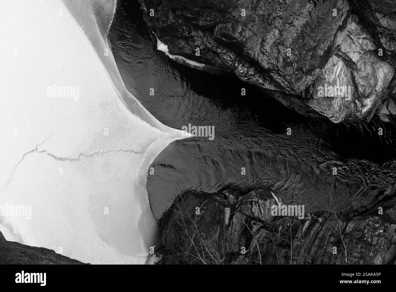 Slab of ice Black and White Stock Photos & Images - Alamy
