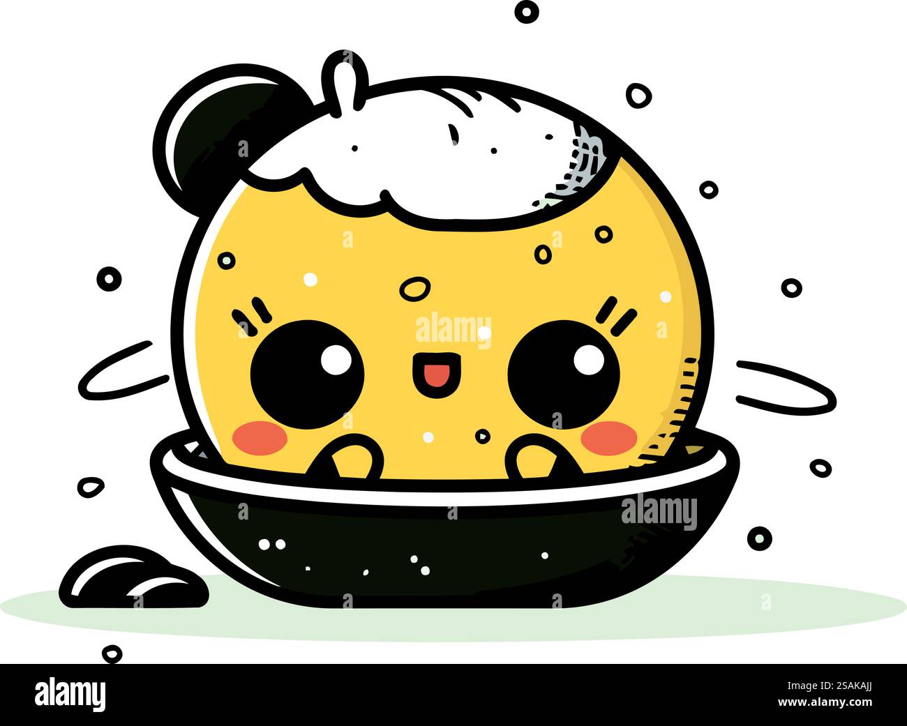 Cute Cartoon Cheerful Cheese Character. Vector Illustration Stock ...