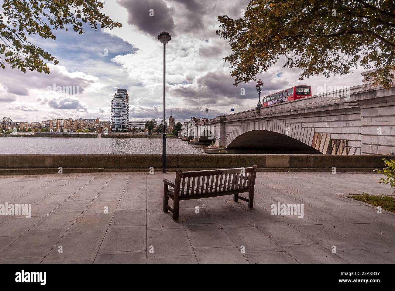 Modern Riverside Architecture and Urban Landscape in London Stock Photo ...