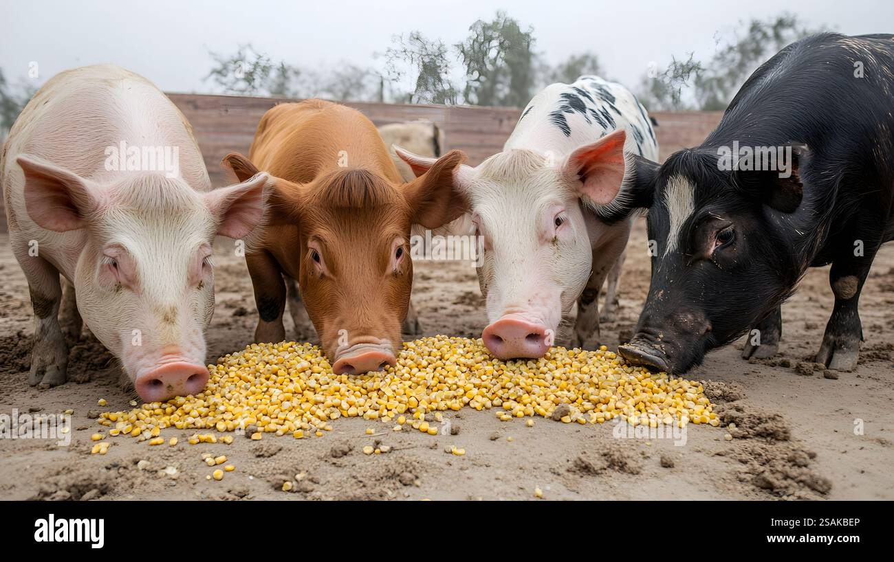 Farm Animals Eating Corn What Do Cows Eat? Drink Milk.com