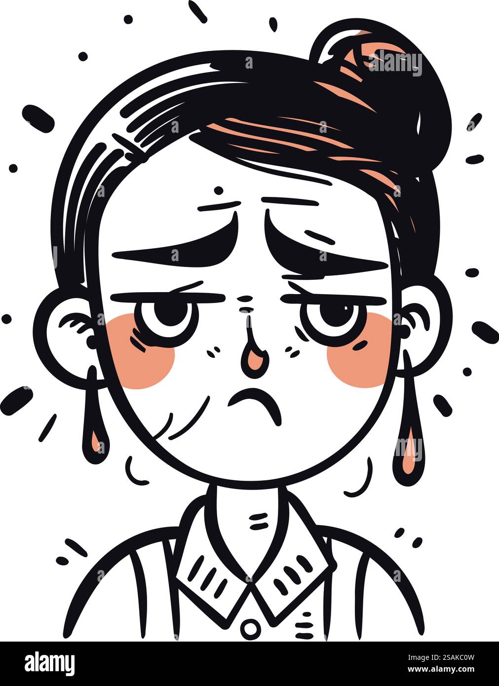 Cartoon woman angry hi-res stock photography and images - Alamy