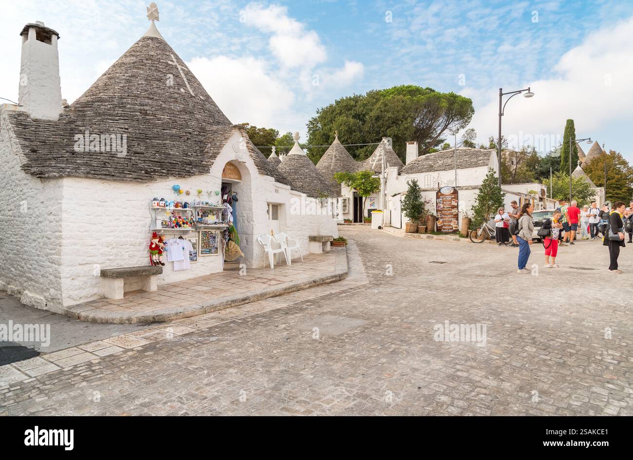 Alberobello, Puglia, Italy - October 5, 2023: The ancient village of ...