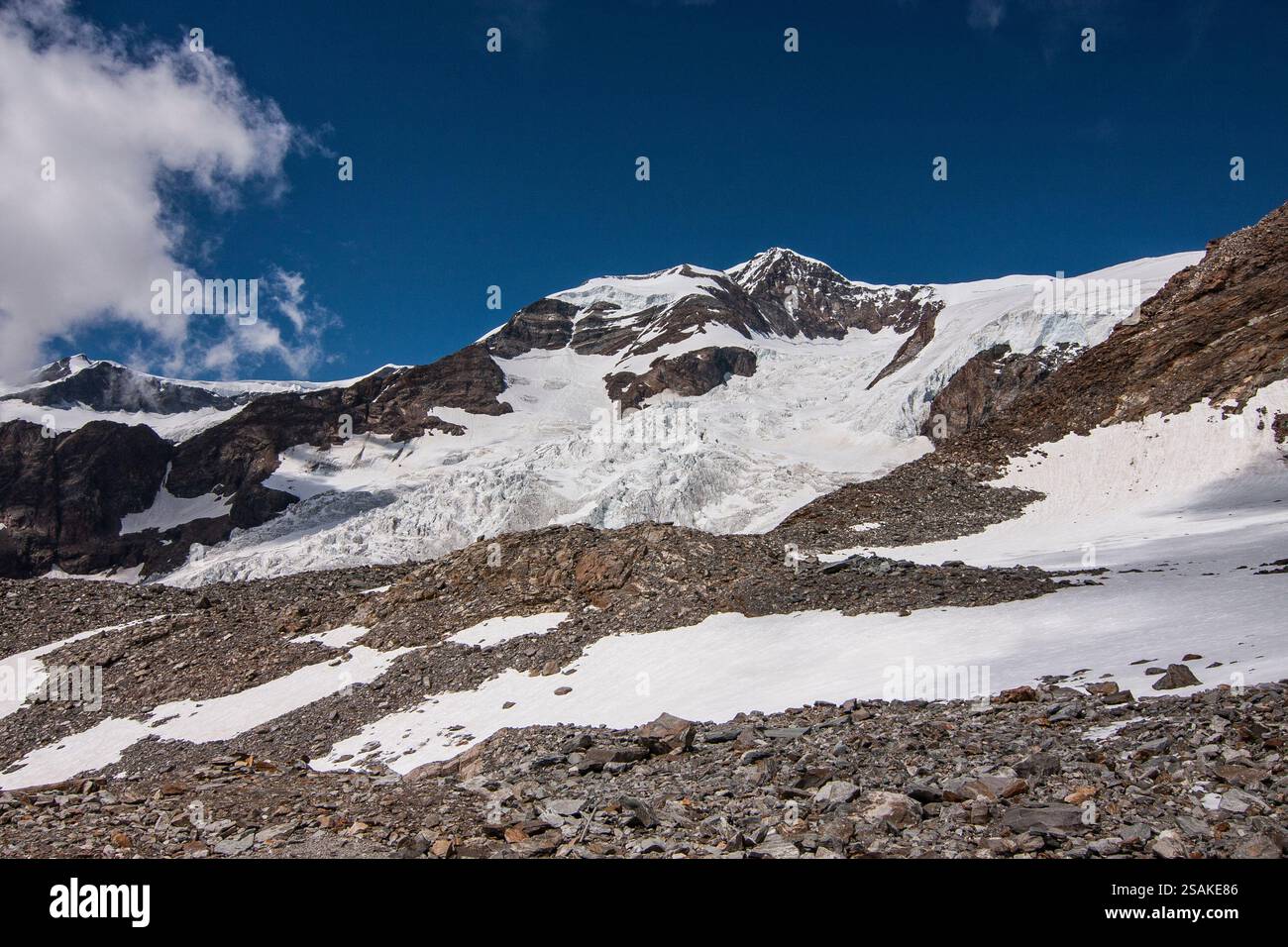 Vincent Pyramid from Mantova Refuge, Gressoney, Aosta Valley, Italy ...