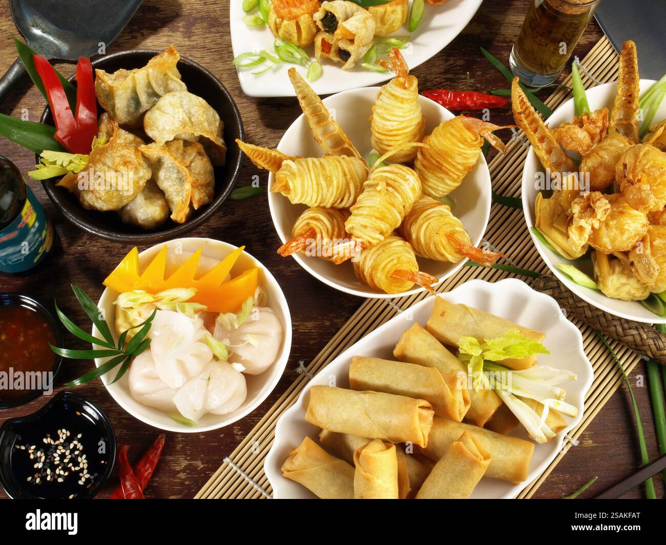 Dim Sum - Chinese Snack Stock Photo - Alamy