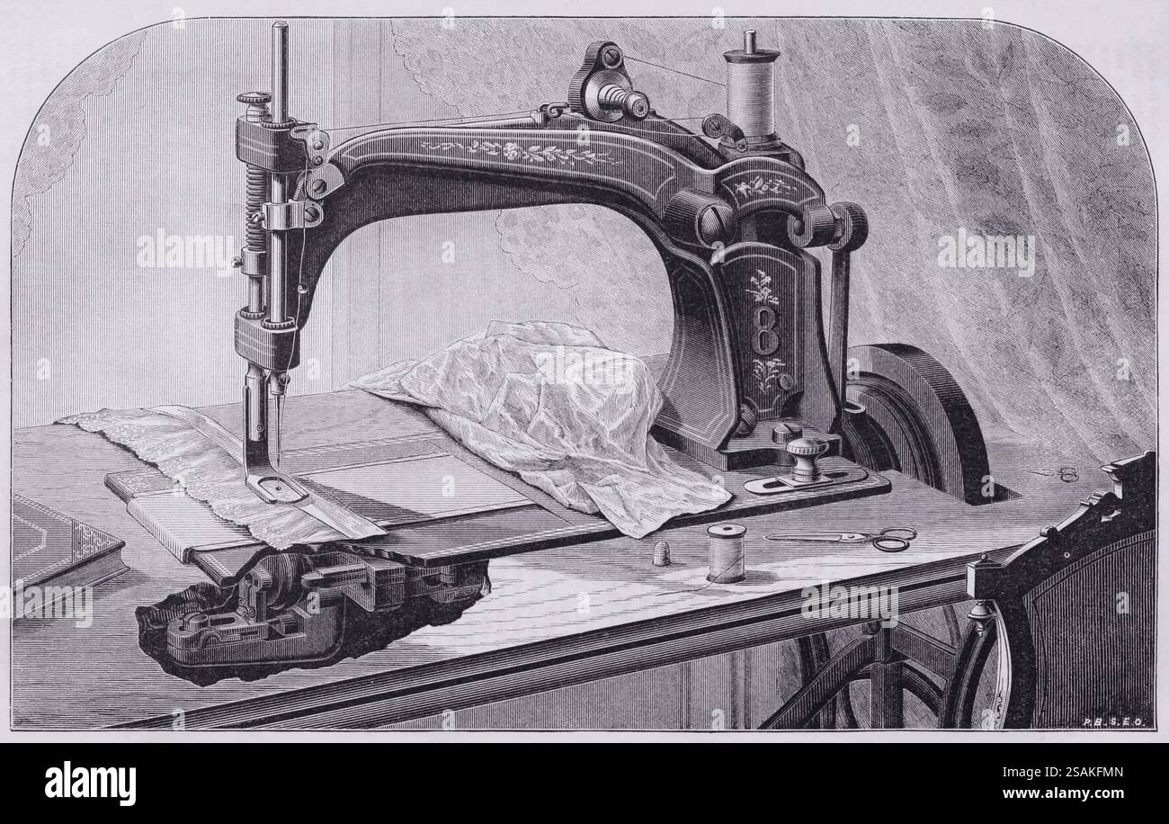 Sewing loop mechanism hi-res stock photography and images - Alamy