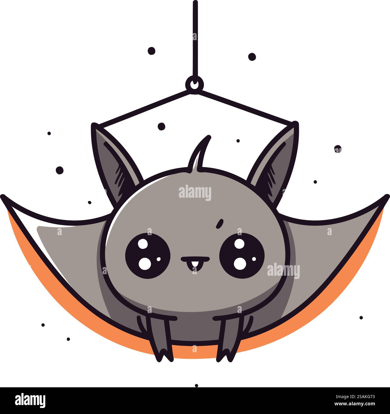Halloween moon illustration vector hi-res stock photography and images ...